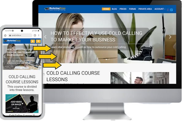 Online Course Selling Template