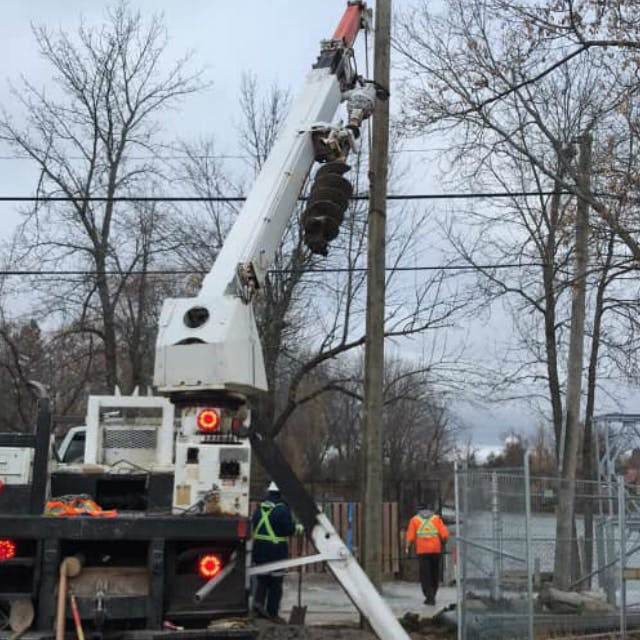 Pole Line Construction