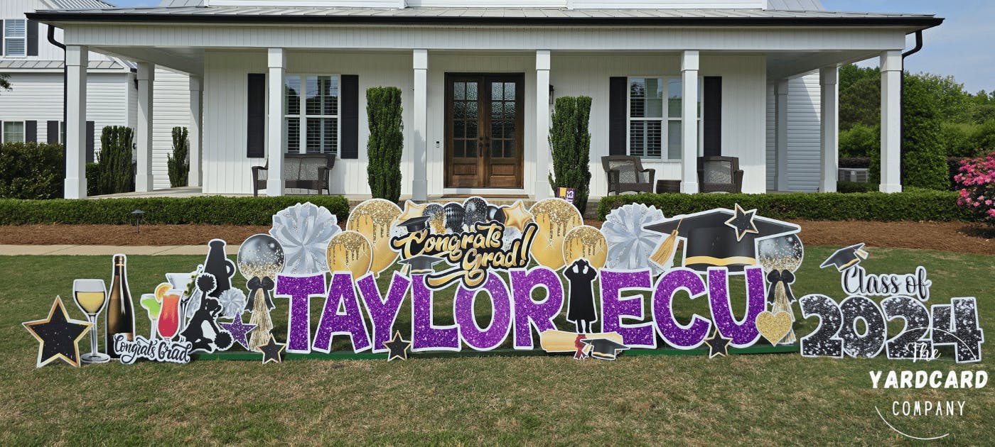 Graduation Yard Cards & Yard Signs For Celebrating Your Graduate