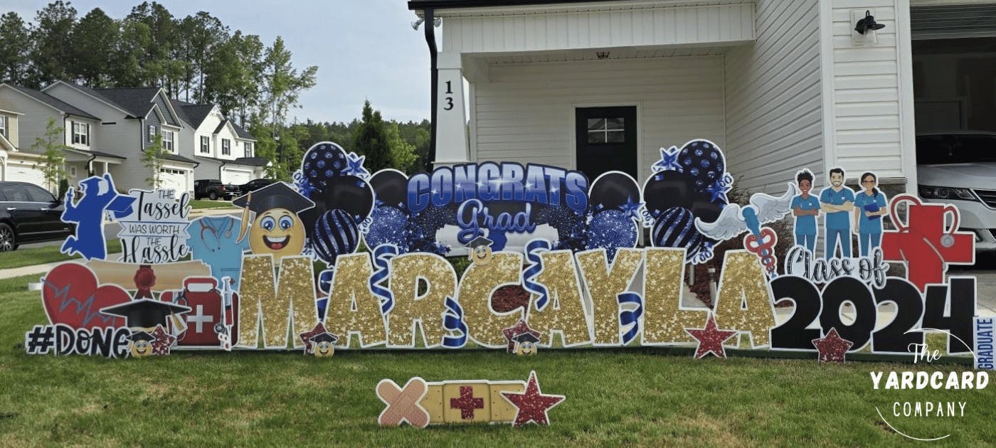 Graduation Yard Cards & Yard Signs For Celebrating Your Graduate