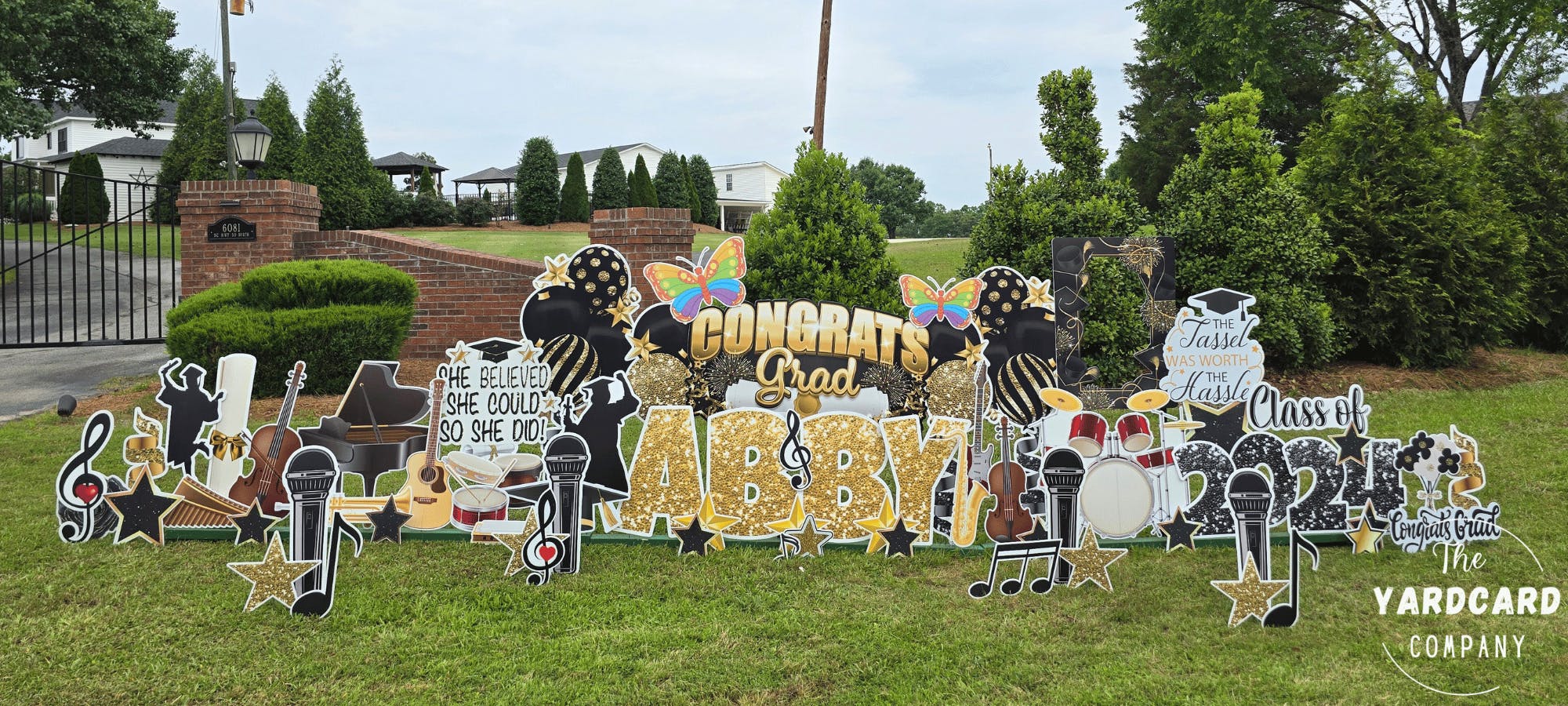 The Yard Card Company | Personalized Yard Signs and Rentals Clayton