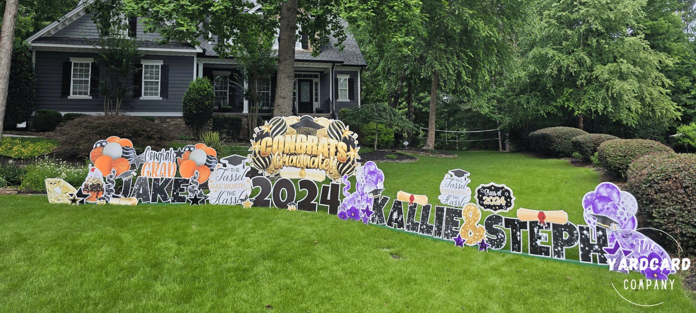 Graduation Yard Cards & Yard Signs For Celebrating Your Graduate